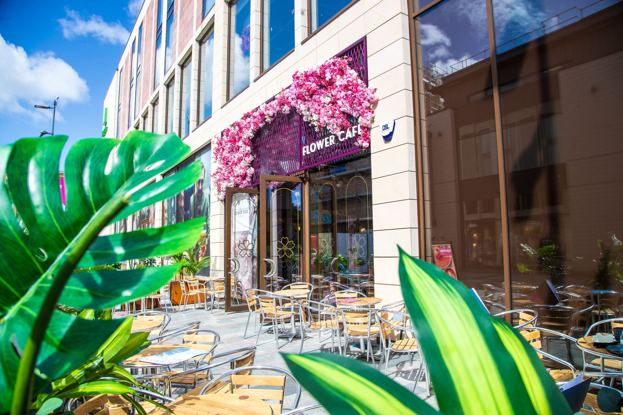 FLOWER CAFE OPENS IN SUNDERLAND'S KEEL SQUARE - Bradley Hall